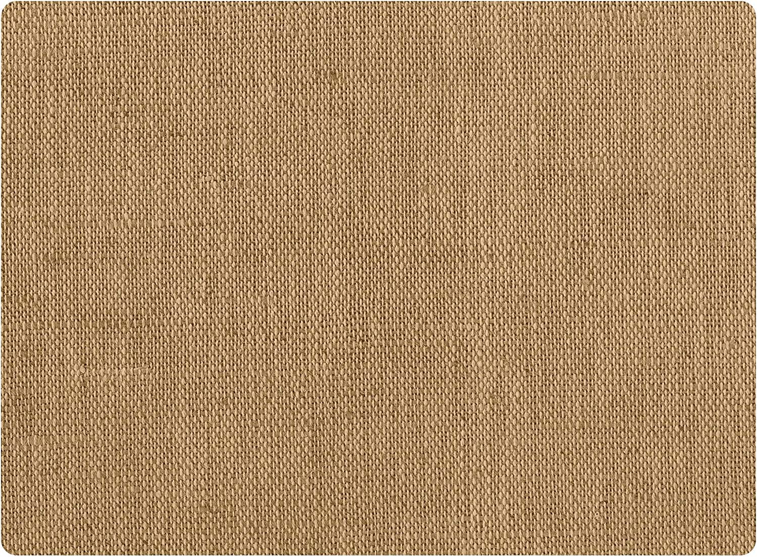Bungalow Flooring Barbury Weave 9to5 Desk Chair Mat, 3' x 4', Made in USA, Stain-Resistant, Anti-Slip Rubber Backing, Khaki