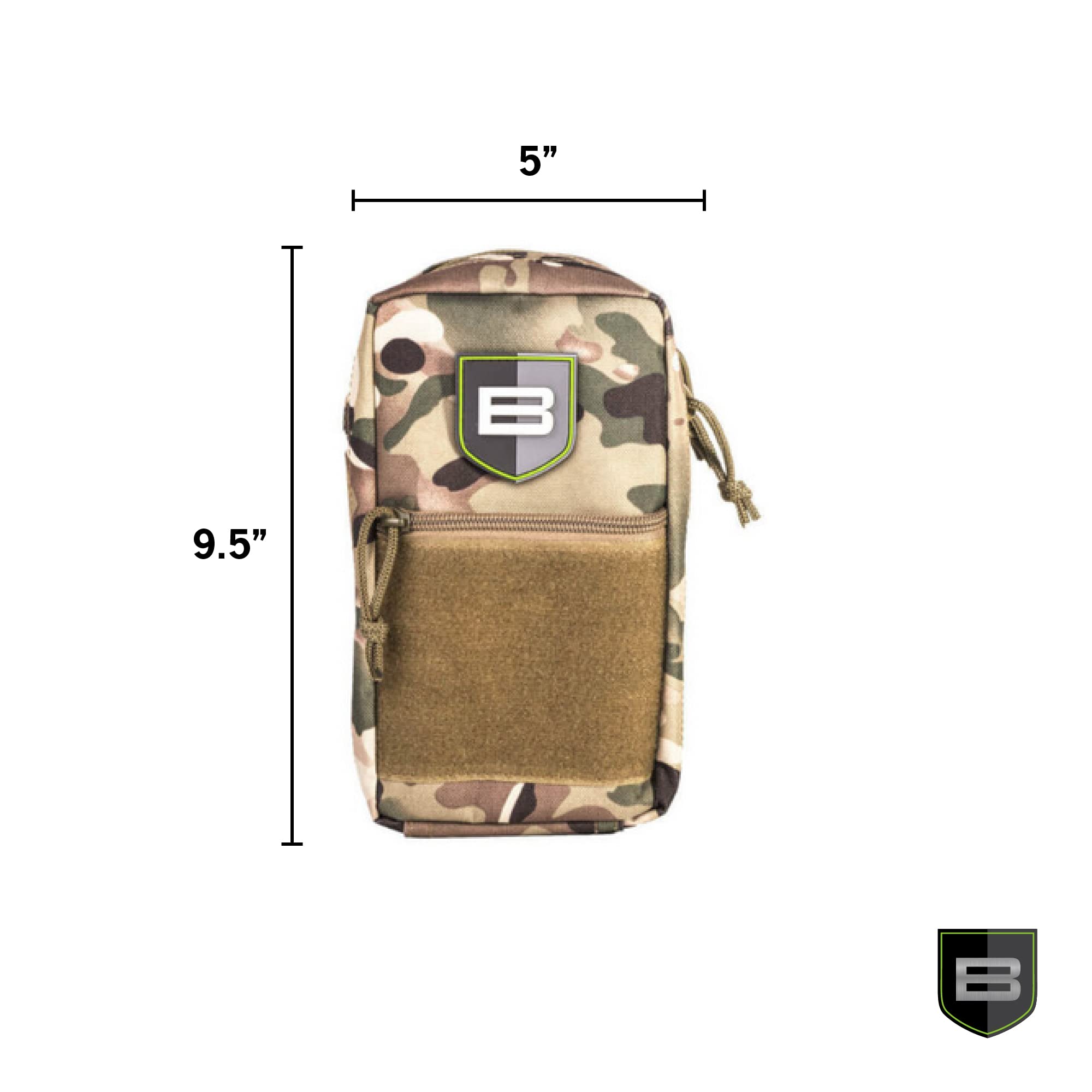 Breakthrough Clean Rifle Cleaning Kit with Oil and Cleaner- Nylon Pouch with Cleaning Tools for .30 Cal. / .308 Cal - CAMO