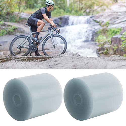 Bike Tire Liners 2pcs 1.6in Bicycle Tire Liner Belt Puncture Proof Protective Tyre Lining Pad for 24/26/27.5/29 Inch Tires Bicycle Mountain