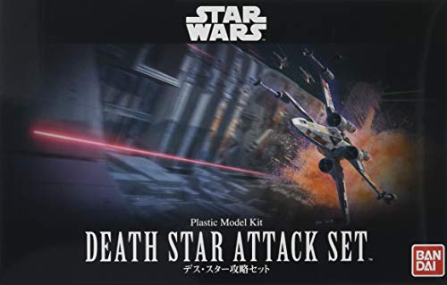 Bandai Hobby Star Wars Death Star Attack Set "Star Wars" 1/144, White