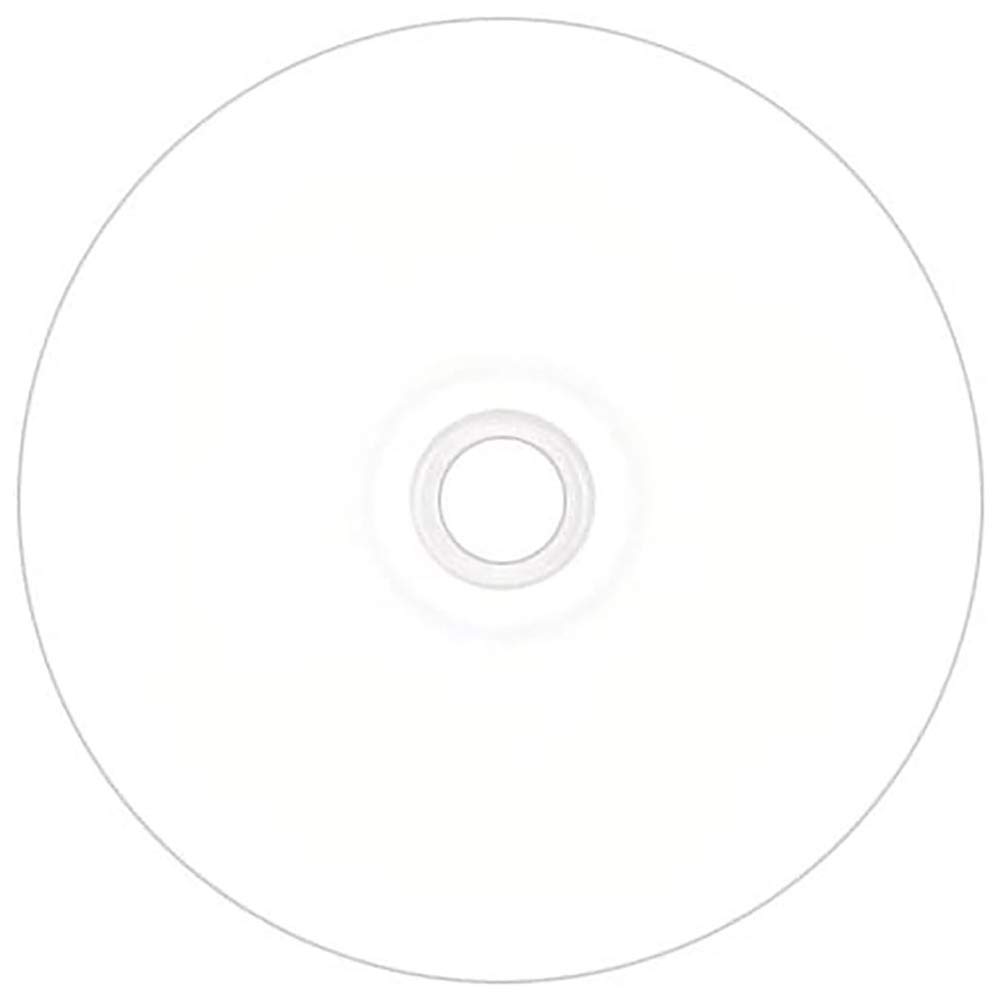 PlexDisc DVD-R 4.7GB 8X White Inkjet Hub Printable Disc - 100pk Spindle (FFP) 637-215-BX