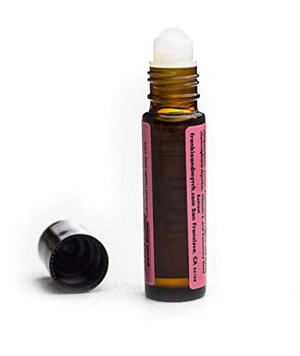 Frankie & Myrrh Livin' The Wood Life Roll On | Vanilla Cedar Patchouli Essential Oil Roll On Perfume/Cologne | Earthy, Sweet Aromatherapy