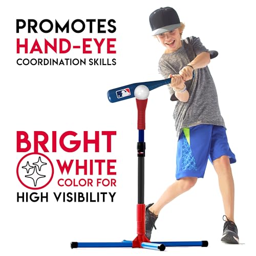 Franklin Sports Plastic Baseballs - Practice Plastic Baseballs for Kids - Solid Plastic Balls for Hitting - Pack of 8 (70mm), White (14938P6)