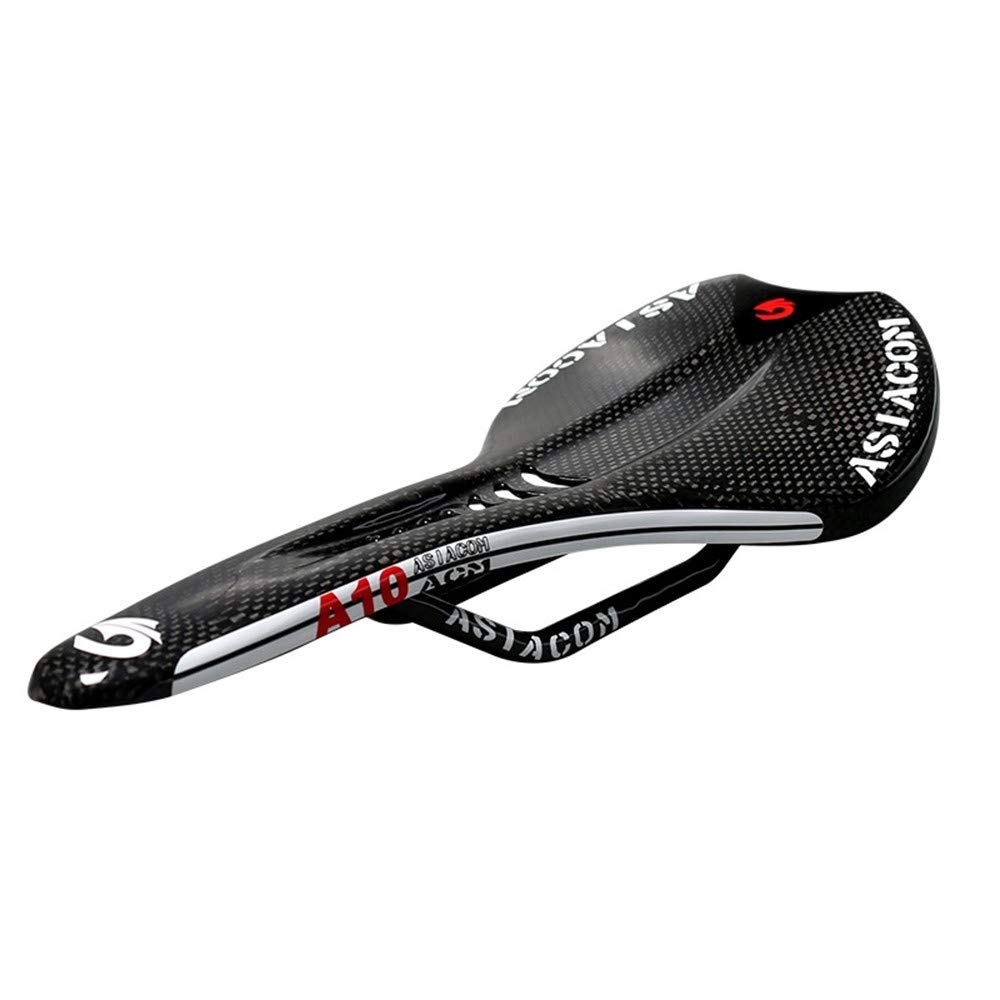 Bike Seat, Bicycle Seat Saddle Hollow Saddle Bike Saddle Ergonomic Carbon Fiber for Mountain Bikes Road Bikes