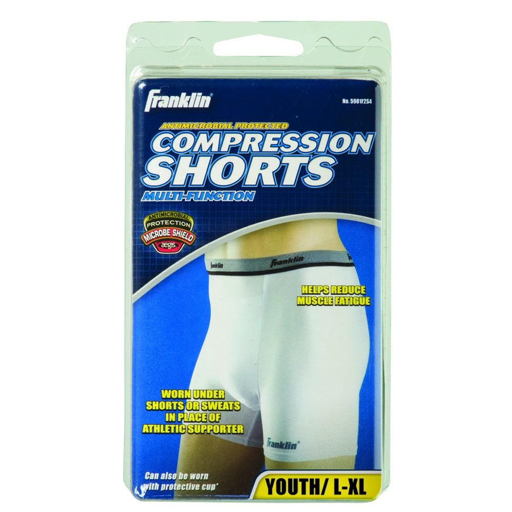 Franklin Sports-Youth Compression Shorts- Small/Medium