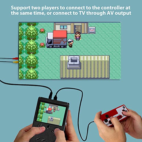 Retro Game Player Handheld Game Console 400 Classic Childhood FC Games The 3-Inch Color Screen Supports Connecting to a TV and Dual-Use Handle Games by GRABOTE