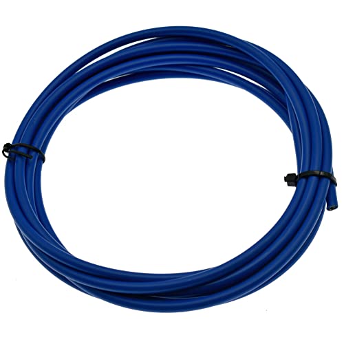 Bike Brake Cables Housing,3M Bicycle Brake Cable Gear Wires Bikes Replacement Accessory for Mountain Road Bike (Black) (Blue)