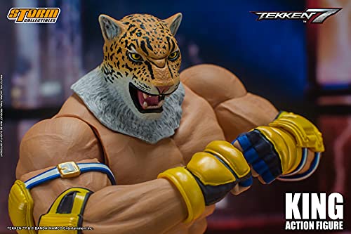 Storm Collectibles - Tekken 7 - King, 1/12 Action Figure, Brown