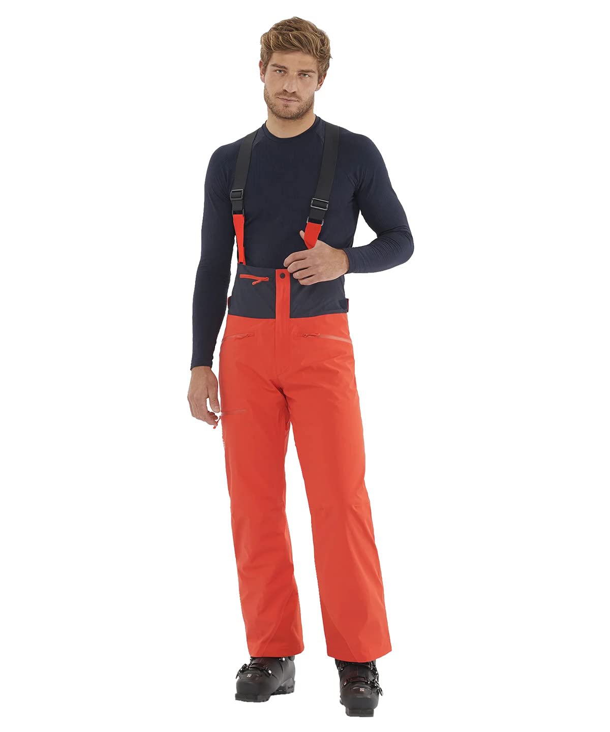 Salomon Men's Standard Brilliant Suspenders, Red, Large