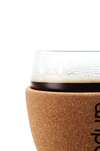 Bodum 11185-109s Glass, 300 ml, Cork, 8 cm, transparent, set of 2