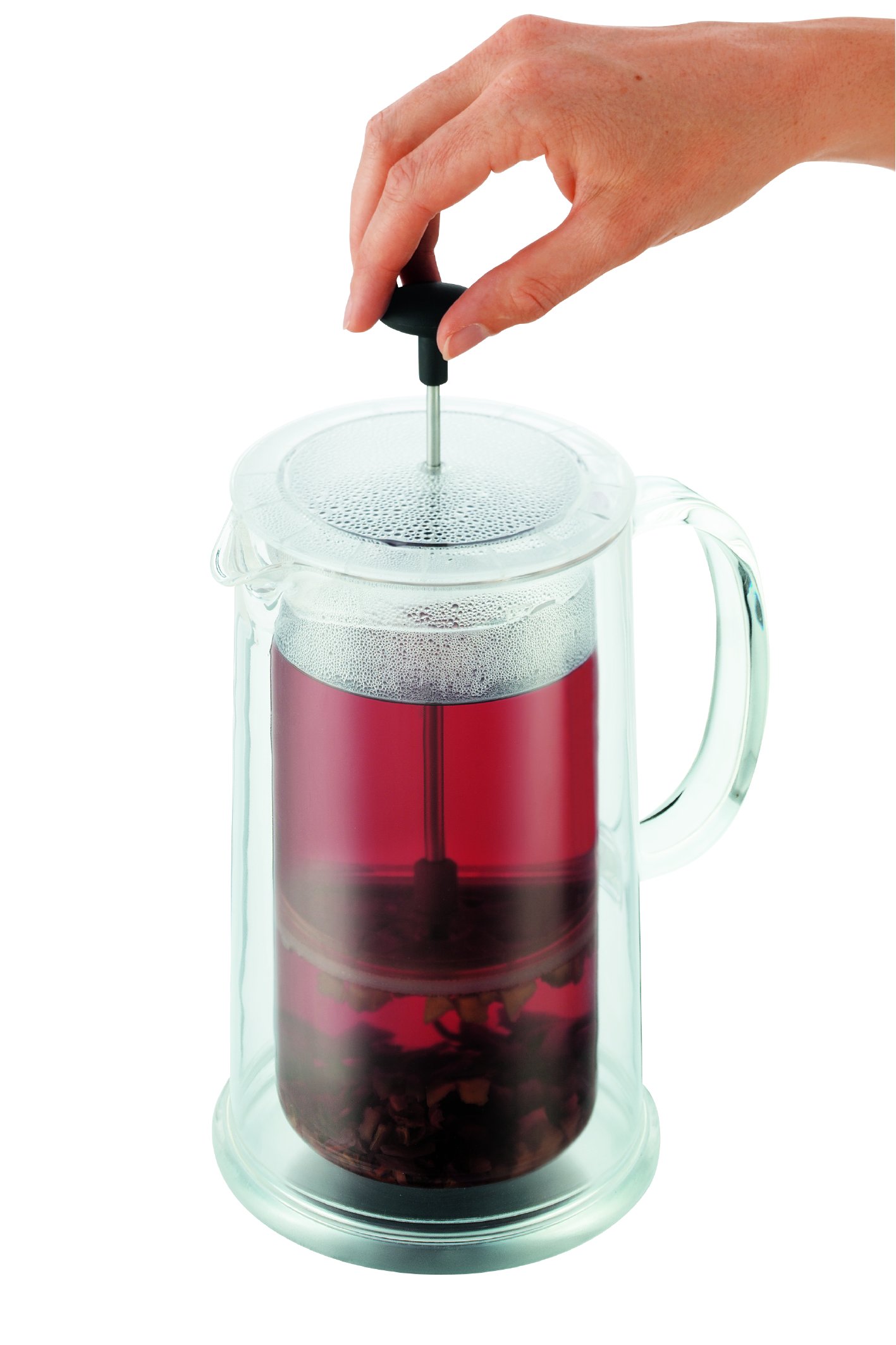 BODUM 1608-10 Thermia Double Wall Coffee and Tea Press, 12.6 x 17.9 x 23.8 cm,Transparent