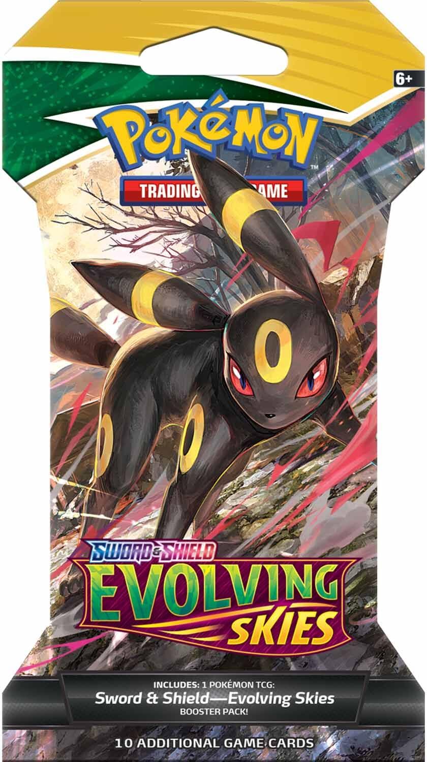 Pokemon TCG: Sword & Shield - Evolving Skies Sleeved Booster Pack
