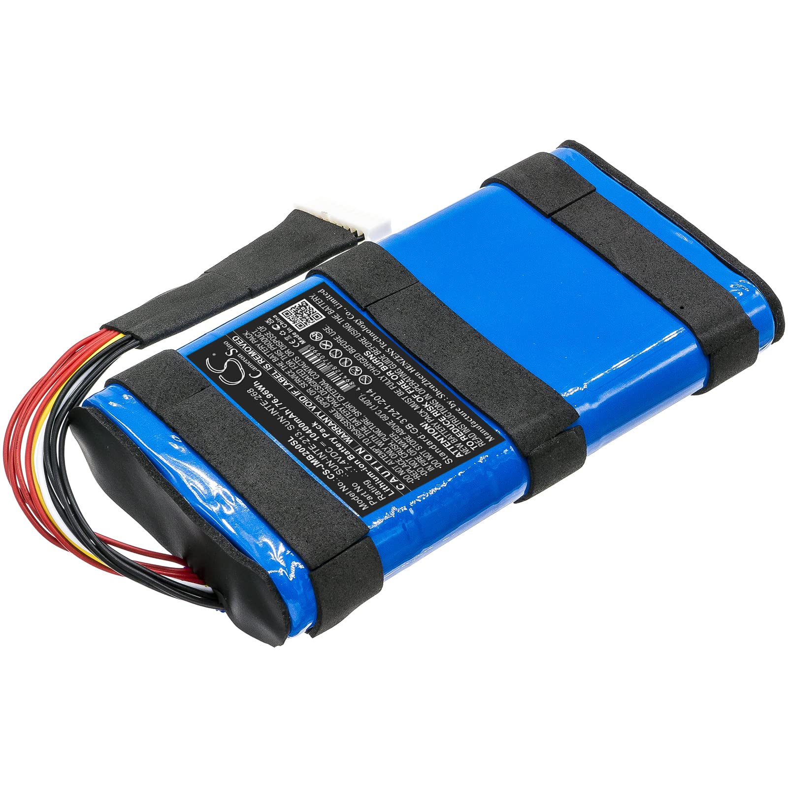 Cameron Sino New 10400mAh / 76.96WhReplacement Battery Fit for JBL Boombox 2 SUN-INTE-213, SUN-INTE-268