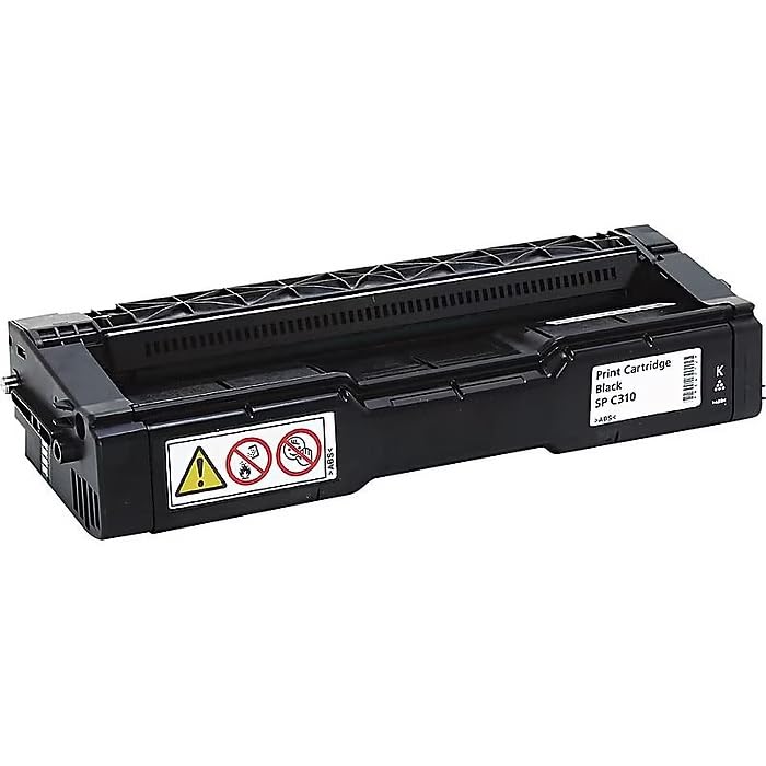 Ricoh 406475 (SP C310HA) Toner Cartridge Black 1 Pack in Retail Packaging