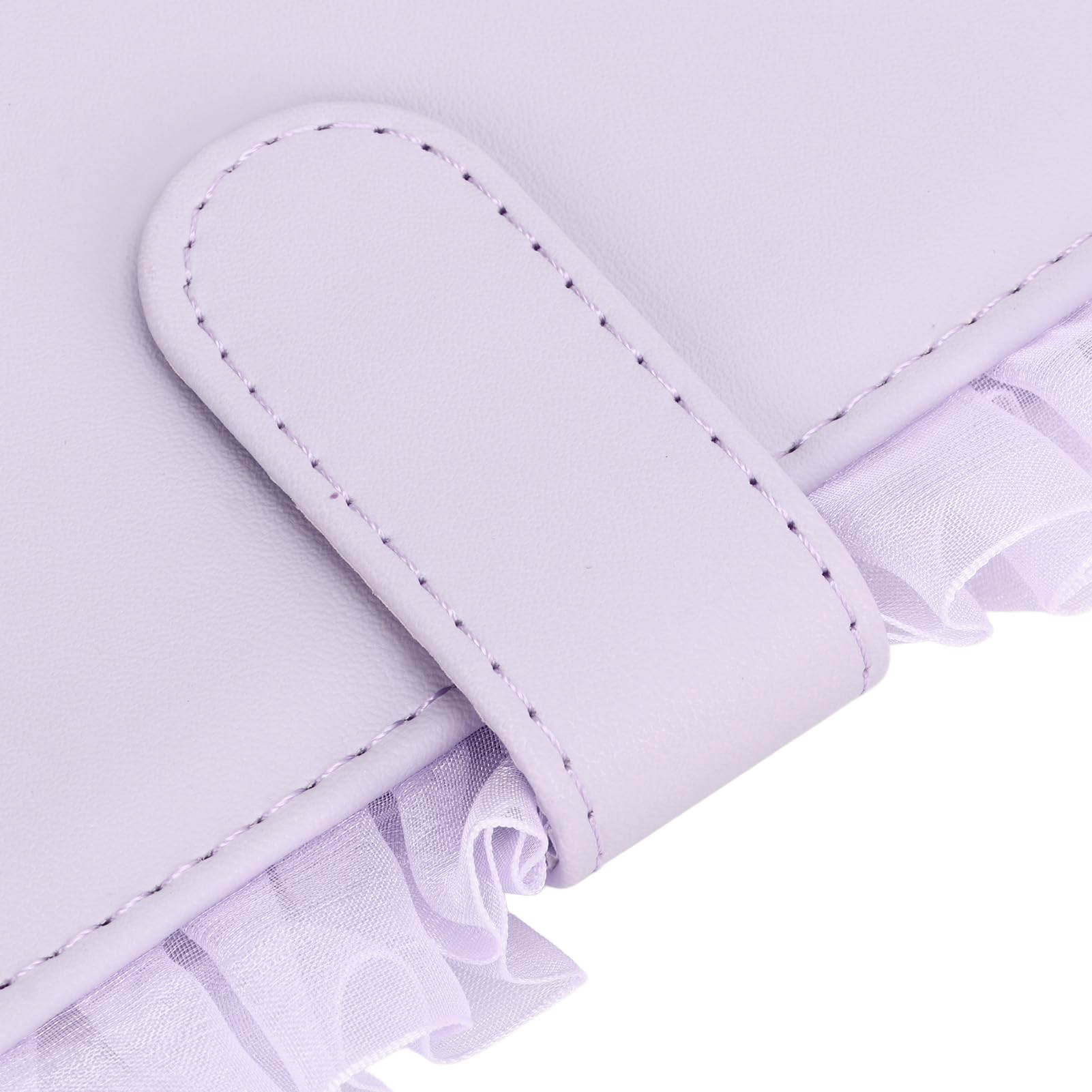 Camera Picture Holder, Universal Mini Film Photo Album with Cute Lace for Display (Purple)