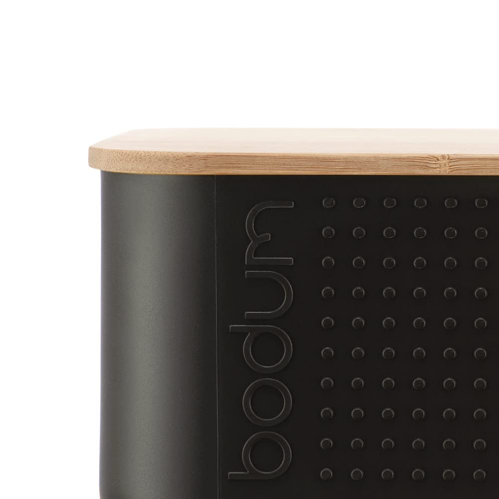 BODUM BISTRO 11740-451S-Y21 Bistro Bread Box, Dark Roast (Limited Color), Genuine Product