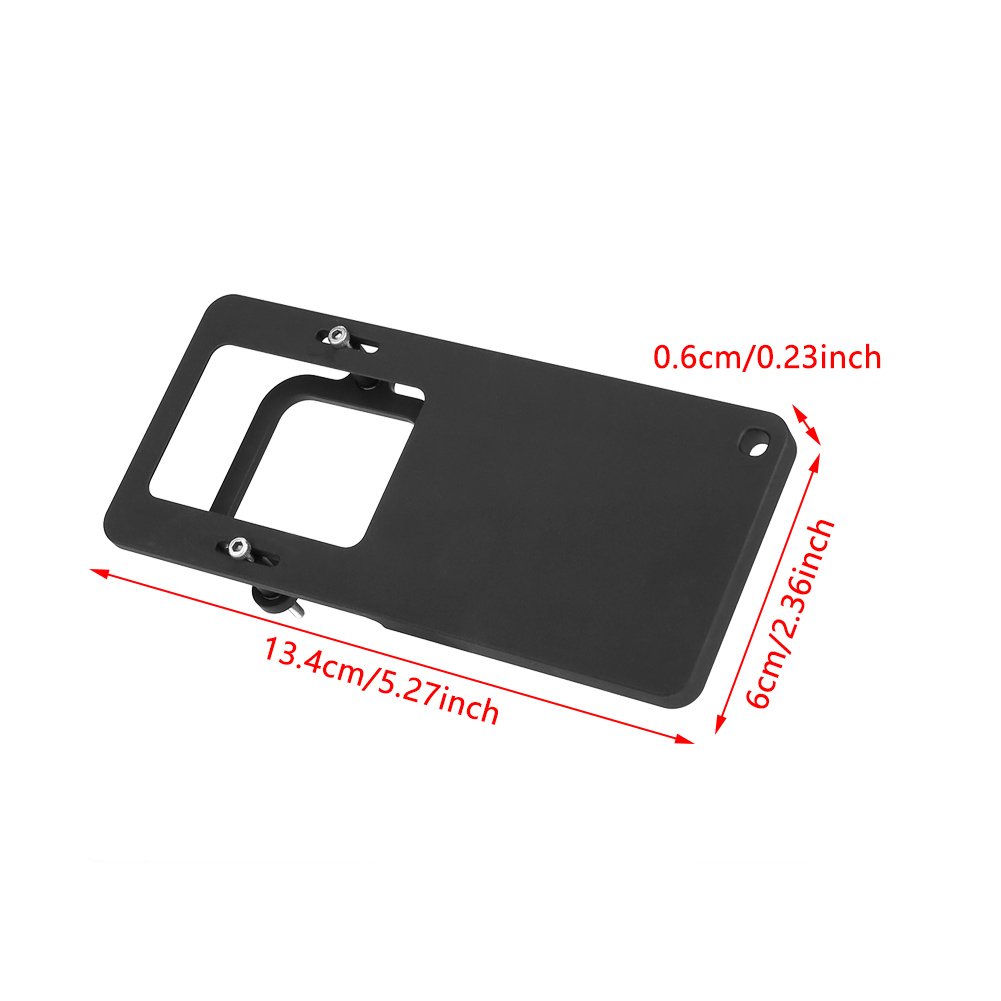 Cameras Handheld Stabilizer, Phone Gimbal Stabilizer Switch Mount Plate Adapter for Sony RXO for Session Cameras