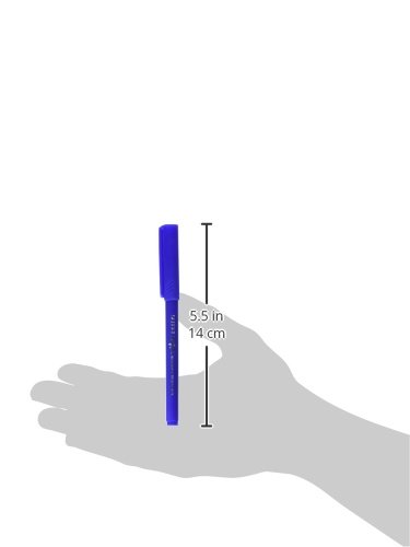 School Smart Felt Tip Pens - Pack of 12 - Blue