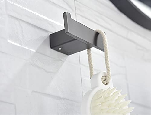 EYHLKM Gray Towel Hook Coat Hat Door Hook Hanger Wall Hook Retro Home Deco Robe Hooks Stainless Steel Bathroom Accessories