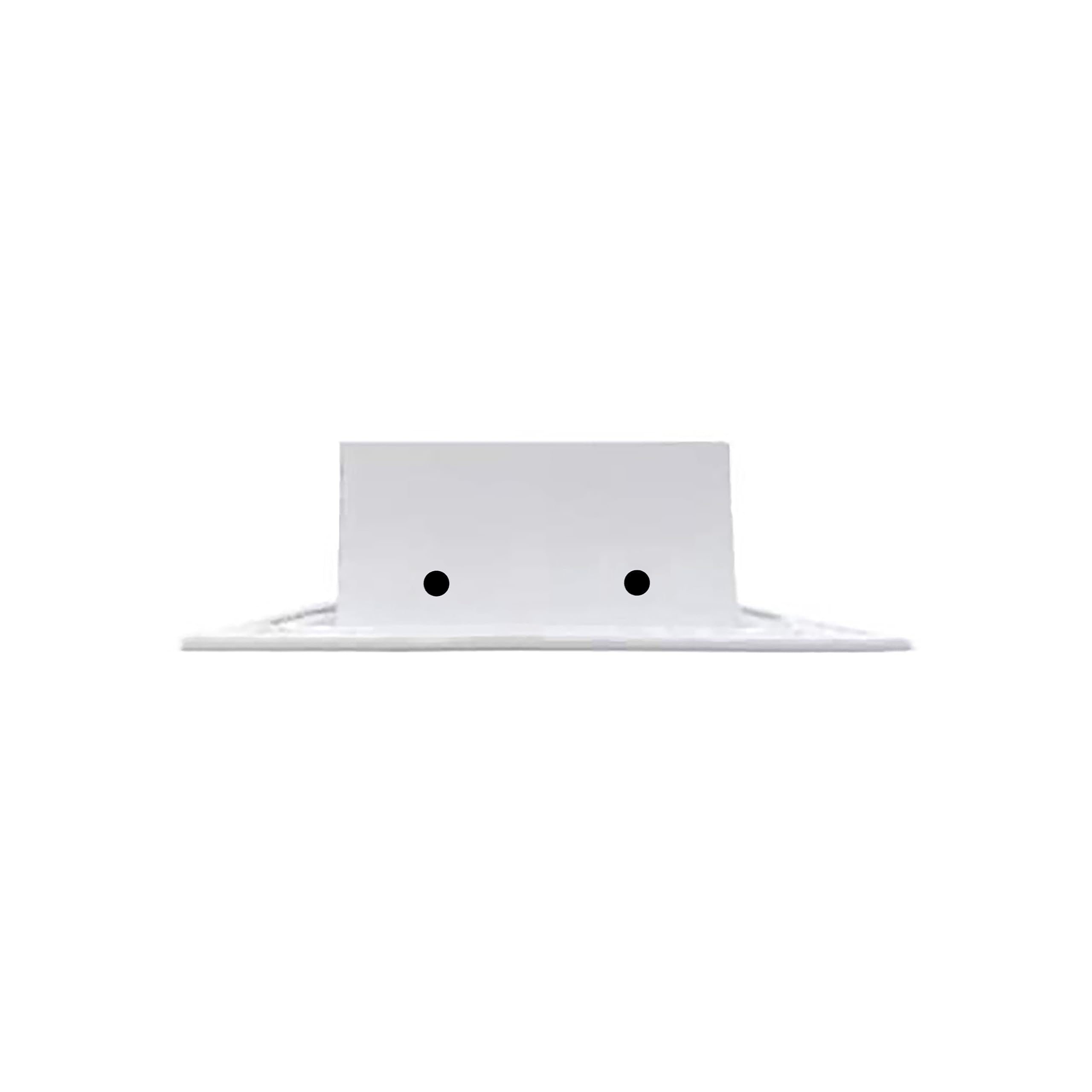 BUILDMART - 48" Linear Slot Diffuser - (2 Slot) Double Slot - White Decorative Air Vent - Modern AC Vent Cover for Ceiling, Walls & Floors - Texas Buildmart