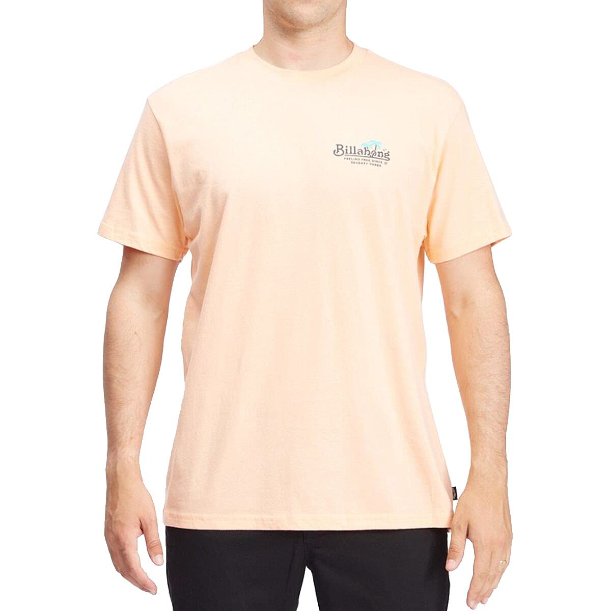 Billabong Lounge Short Sleeve Tee Light Peach LG