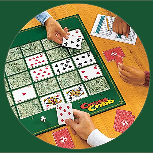 CrossCribb® - Game of Strategy, Luck and Double Cross! A Fun Variation on Cribbage, Made in USA