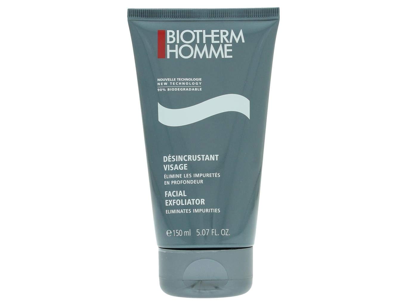 Biotherm Homme Facial Exfoliator for Men, 5.07 Fl Oz