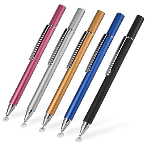 BoxWave Stylus Pen Compatible with Acer ConceptD 7 Ezel CC715-71-7163 (15.6 in) - FineTouch Capacitive Stylus, Super Precise Stylus Pen - Lunar Blue