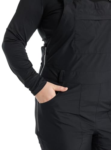 Burton Womens Gore-Tex Avalon Bib Pant, True Black, Medium