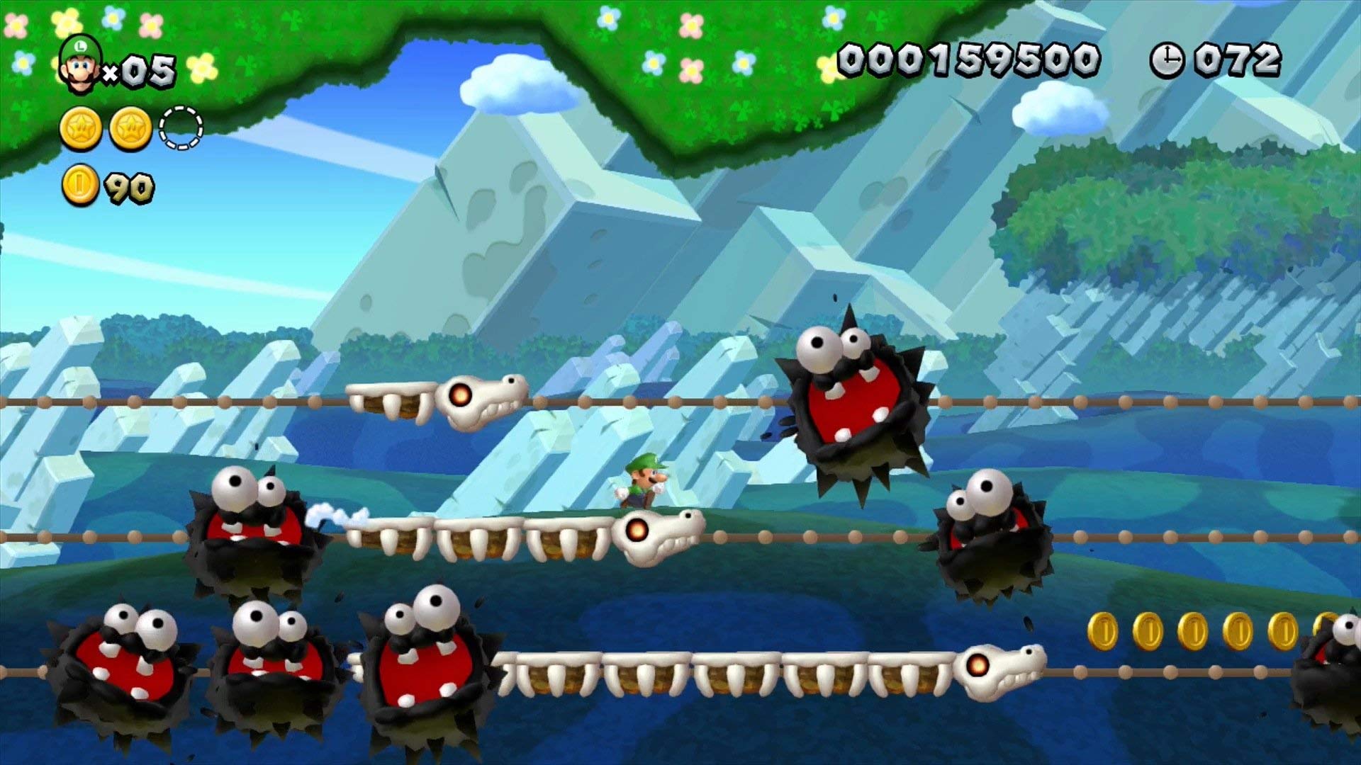 New Super Mario Bros. U + New Super Luigi U - Wii U (Renewed)
