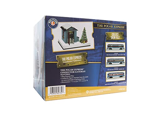 Lionel The Polar Express, Electric O Gauge Model Train Accessories, Conductor Gateman