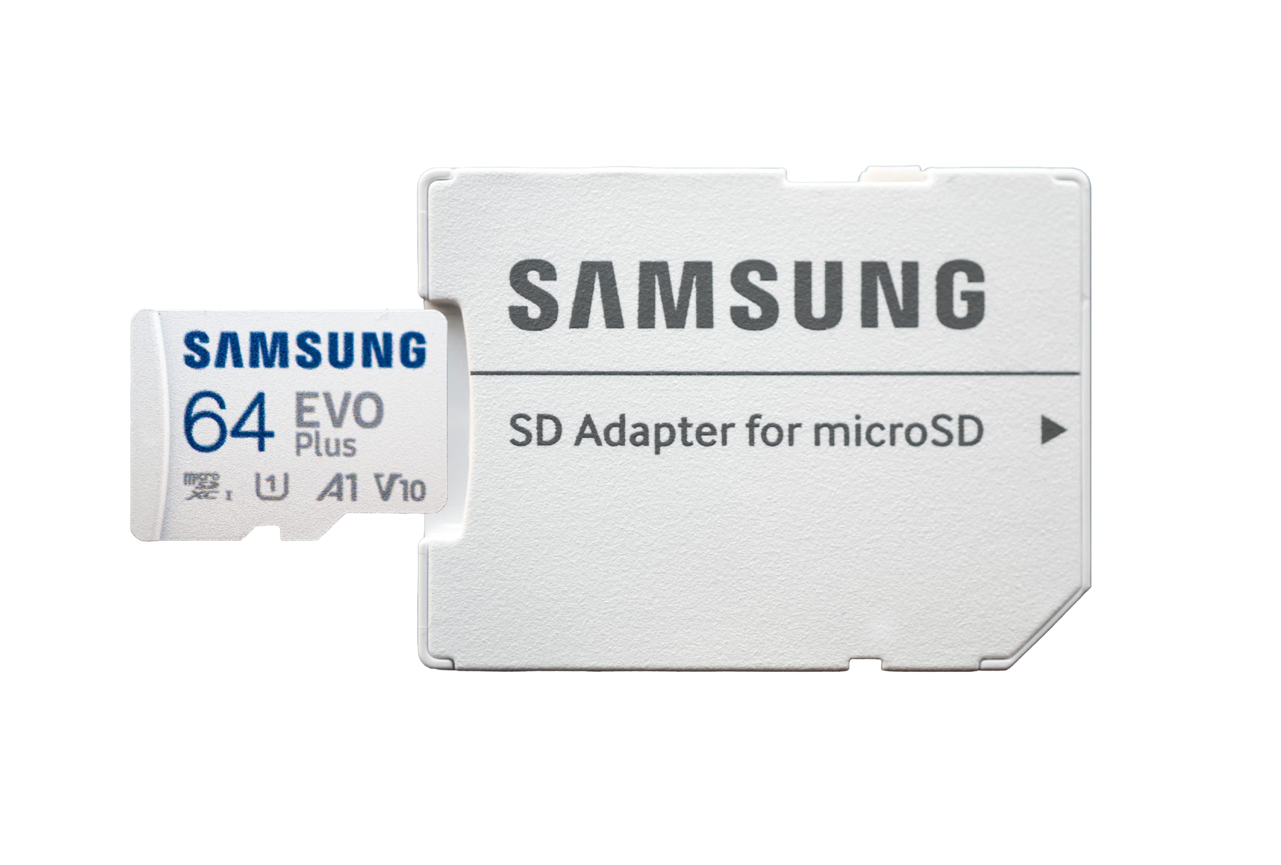 Samsung 64GB Micro SDXC Class 10 UHS-I EVO Plus Memory Card Works with Nintendo Switch, Switch Lite, Switch OLED Gaming Console (MB-MC64KA) Bundle with 1 Everything But Stromboli Micro SD Card Reader