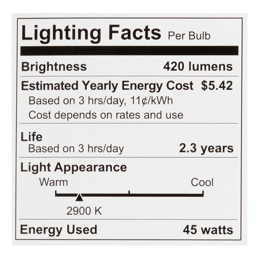 BULBMASTER 45R20/FL 45 Watts R20 Reflector Indoor Flood Light Bulbs Medium E26 Base 45W for Spotlight Bulbs 130 Volts Frosted Flood Lights 330 Lumens 12 Pack
