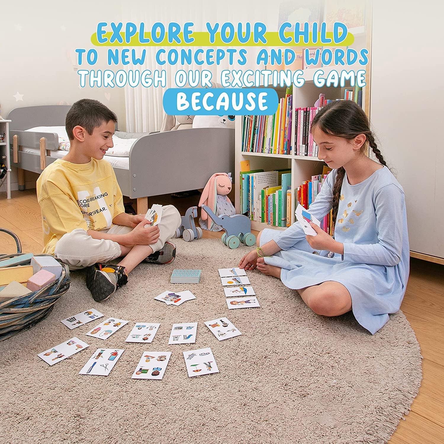 Milim Speech Therapy Toys for Toddlers Age 2 and Up - Autism Tools Flash Cards Sentences, Milim Speech Therapy Sentence Building, Speech Therapy Book, Milim Cards, Speech Therapy Game Kit, If & Then
