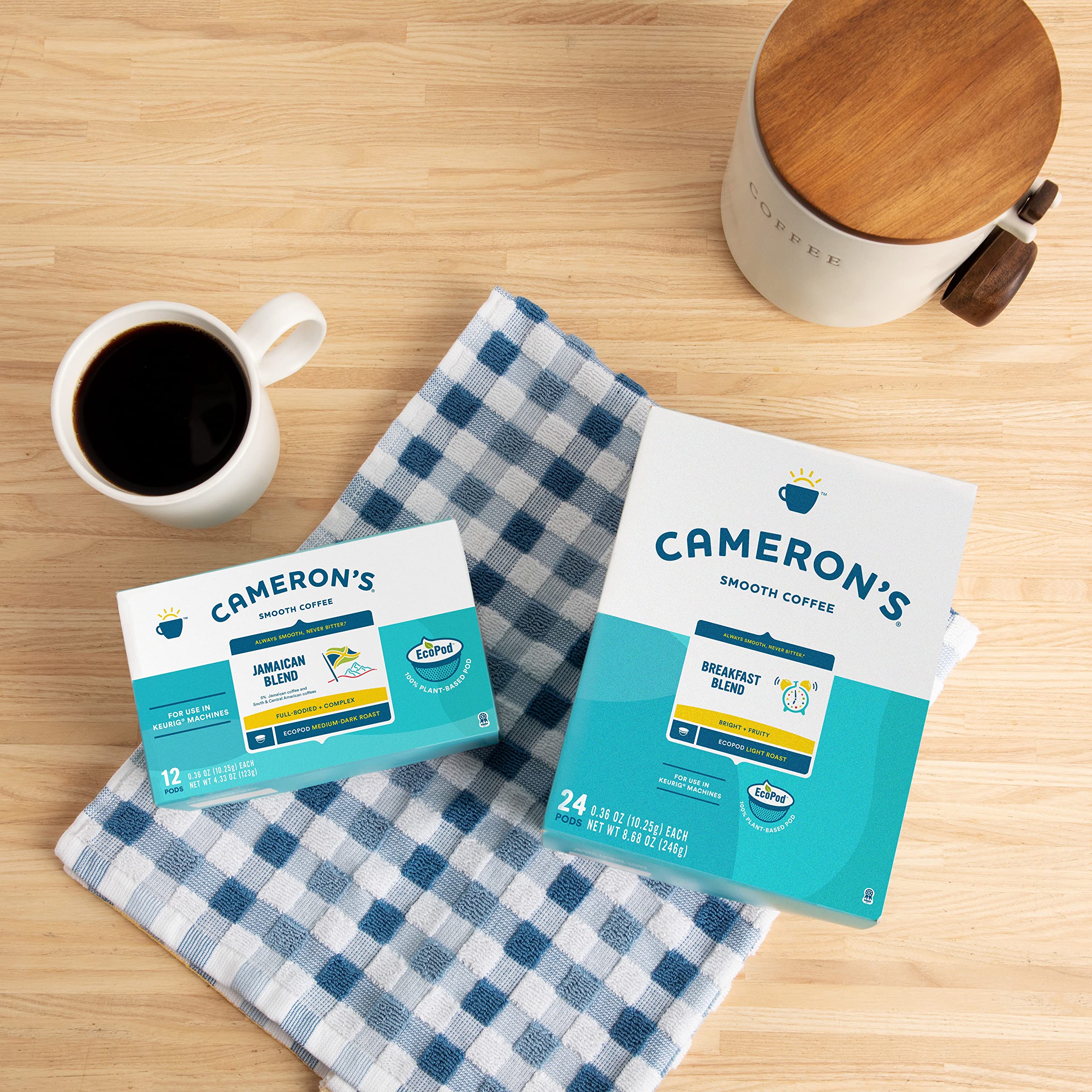 Cameron's Coffee Single Serve Pods, Breakfast Blend, 72 Count (Pack of 1)