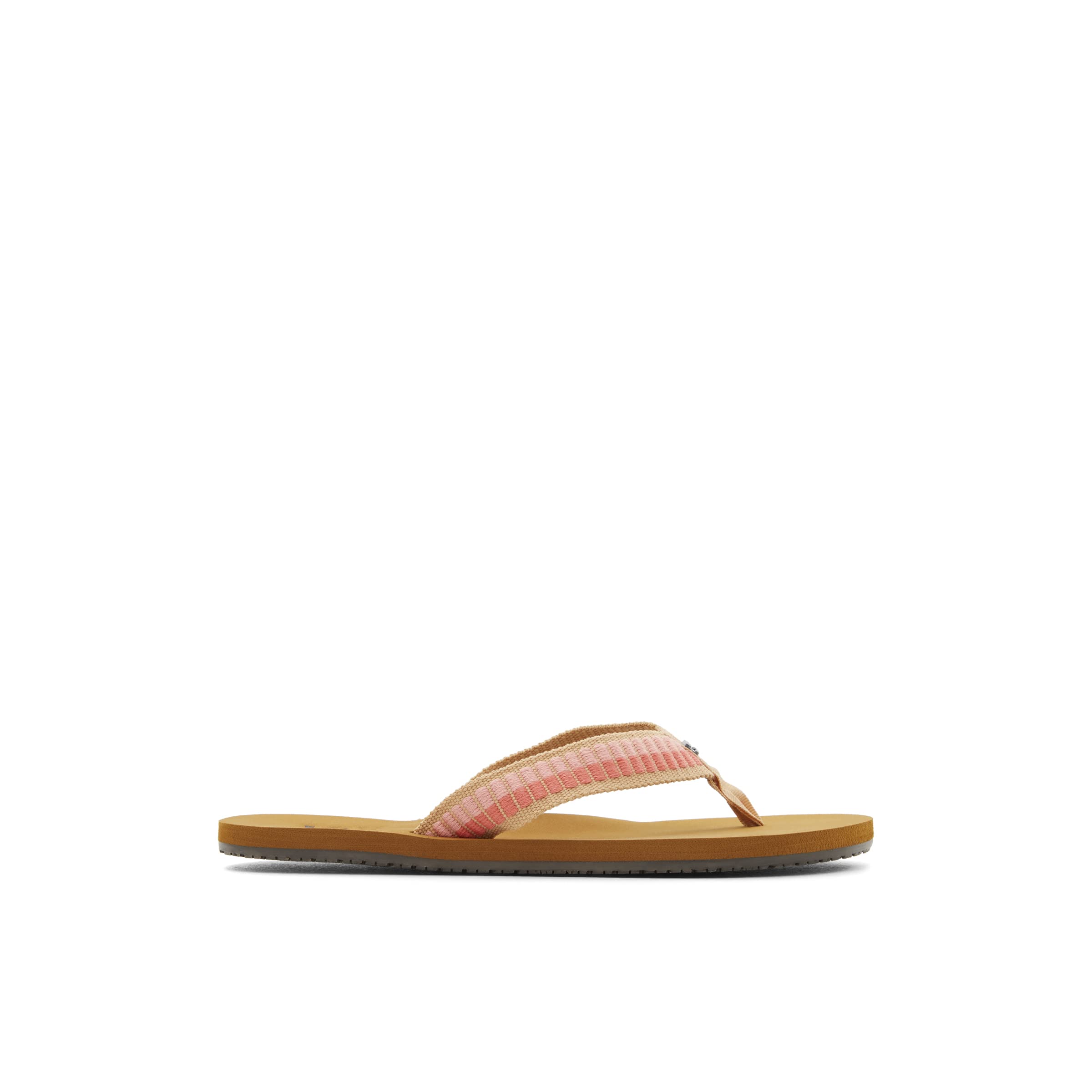 Billabong Women's Baja Flat Sandal, Orange, 9