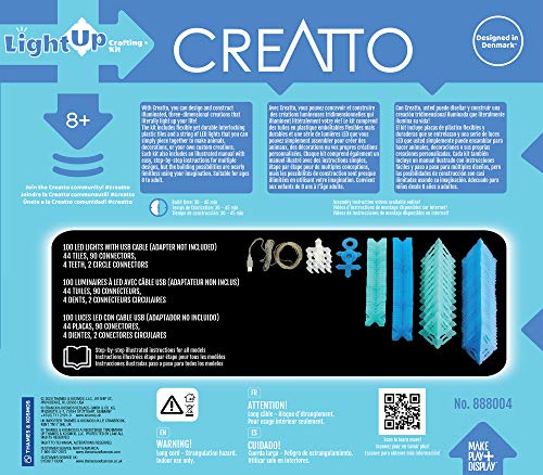 Thames & Kosmos Creatto: Shimmer Shark & Ocean Pals Light-Up Craft Puzzle from