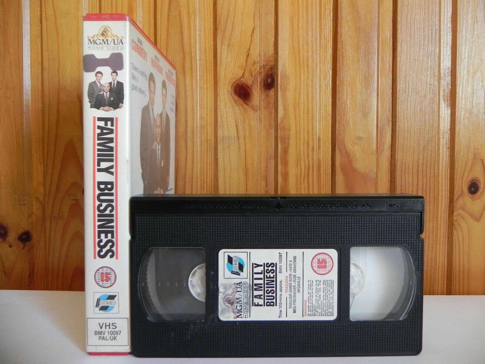 Family Business - Braveworld - Comedy - Connery - Hoffman - Ex-Rental - Pal VHS