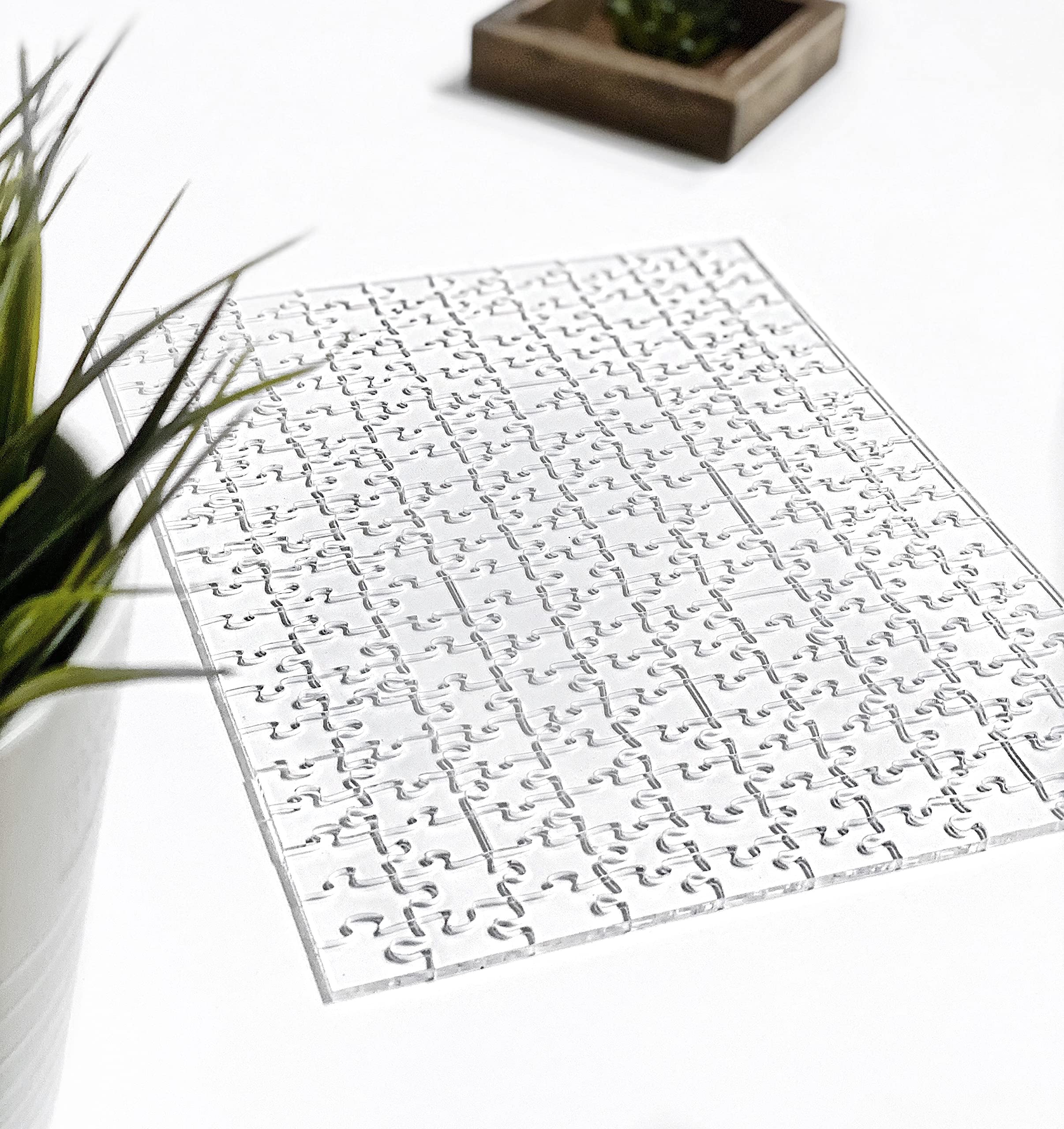 The Clearly Impossible Puzzle ® 100, 200, 500, 1000 Pieces Hard Puzzle for Adults Cool Difficult Puzzles Clear Hardest Puzzle - Difficult Funny Puzzle for Adults (200)