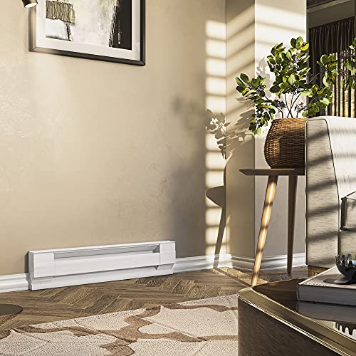 Cadet F Series 30" Electric Baseboard Heater (Model: 2F500-1W Part: 05530), 1710 BTU, 120 Volt, 500 Watt, White