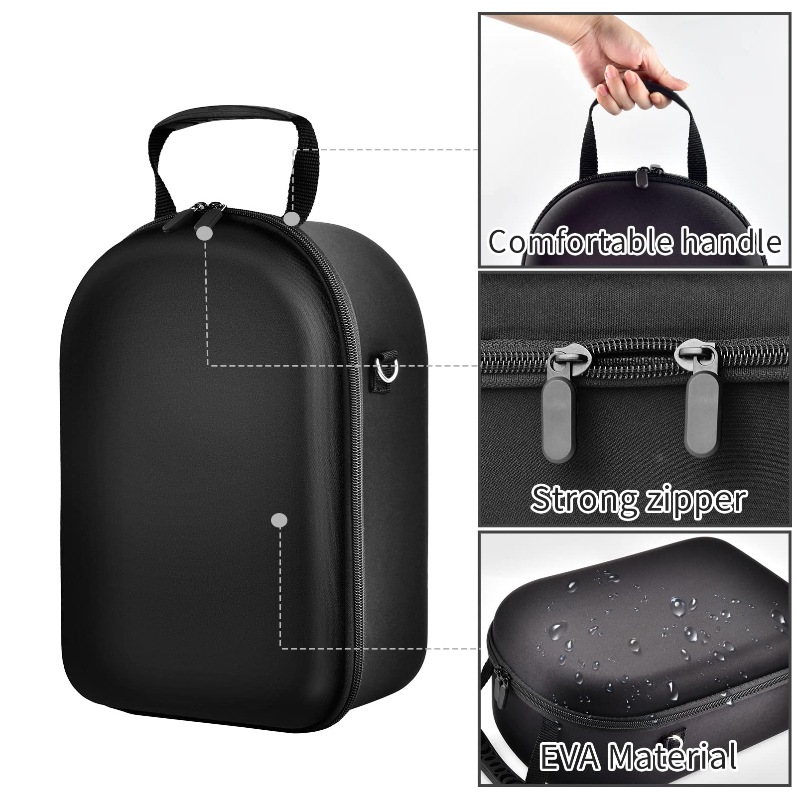 casmilee Case Compatible with Giiker Super Slide Brain Games + Carrying Case Compatible with Oculus for Quest 2 Advanced All-In-One Virtual Reality Headset