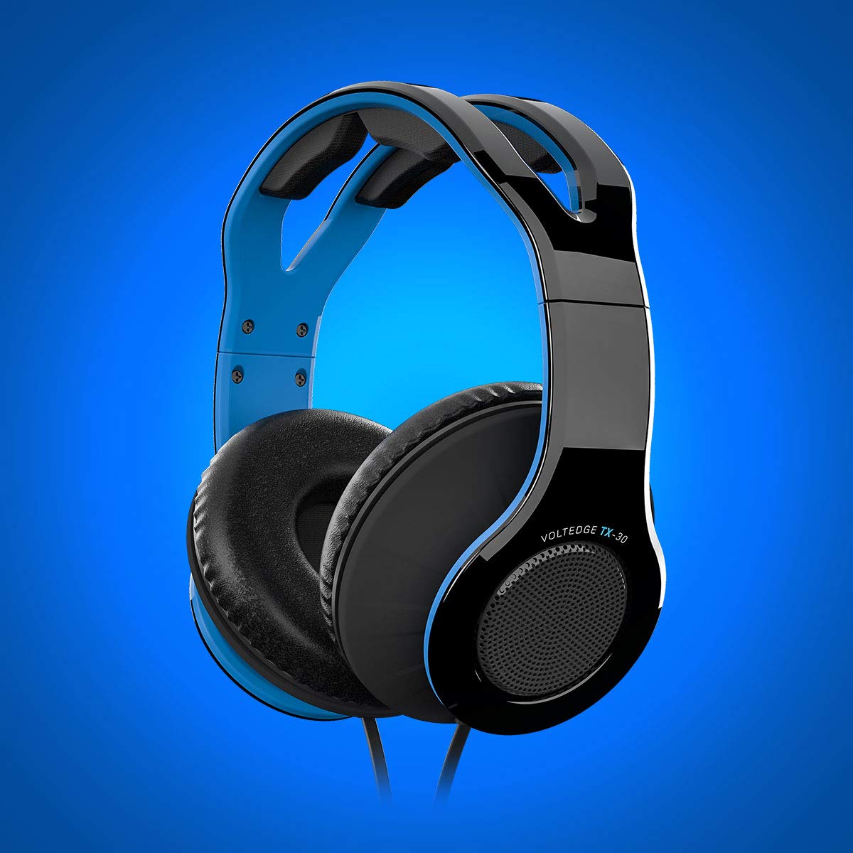 VoltEdge TX30 Game & Go Headset for PS4, Xbox One, PC, Stereo Over Ear Gaming Headphones, Awesome Comfort and Sound