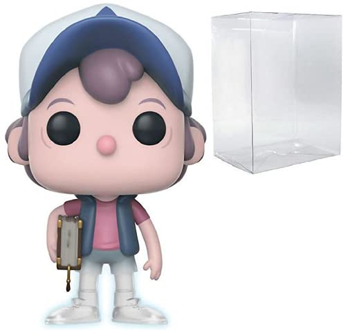 POP Disney: Gravity Falls - Dipper Pines Limited Edition Chase Funko Pop! Vinyl Figure (Bundled with Compatible Pop Box Protector Case), Multicolored, 3.75 inches