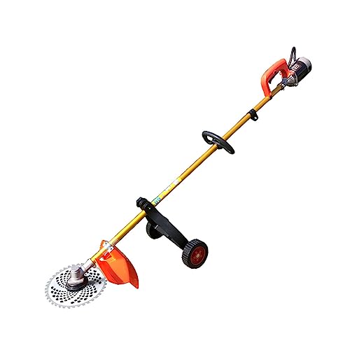 kmobruzy Adjustable Wheels Support Wheels Auxiliary Wheel Trimmer Attachment for Cordless Grass Trimmer for Comfortable Lawn Care Cutter