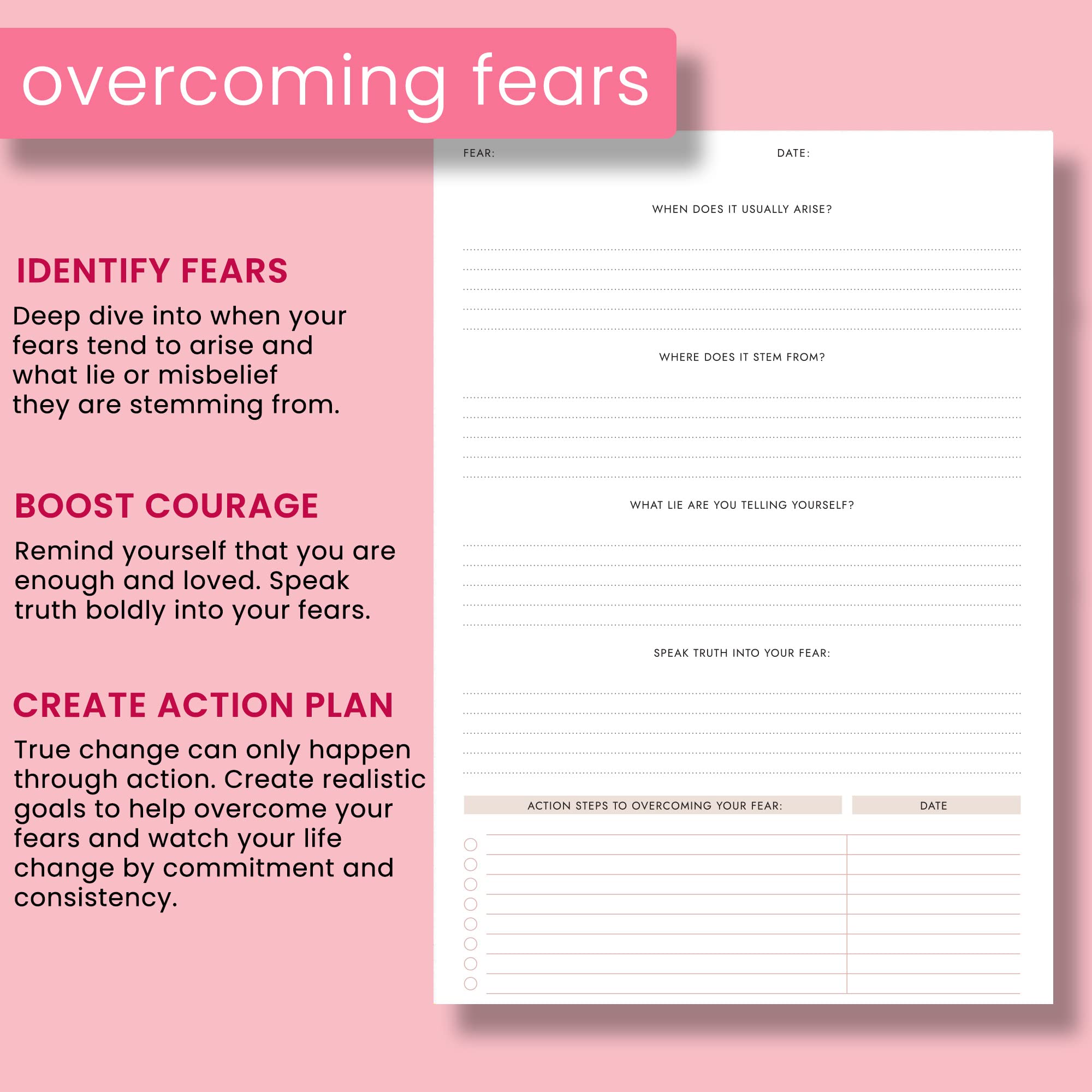 CanPlan Mental Health Planner Refills (12 Months of Inside Pages Only), Best Mental Health Planner, Best Self Care Gift, Mental Health Gift
