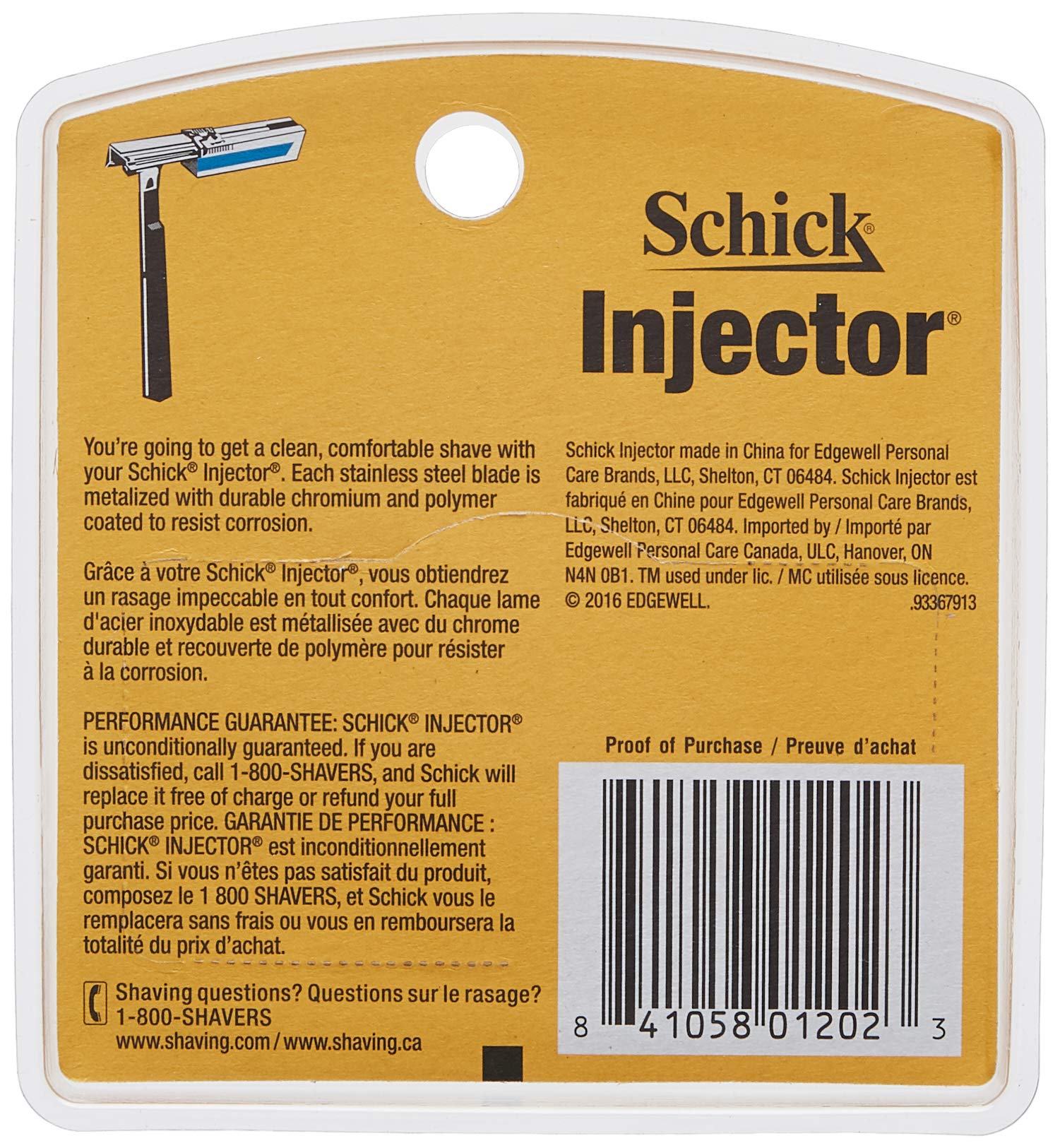 Schick Injector Blades, 7-Count Boxes (Pack of 4)