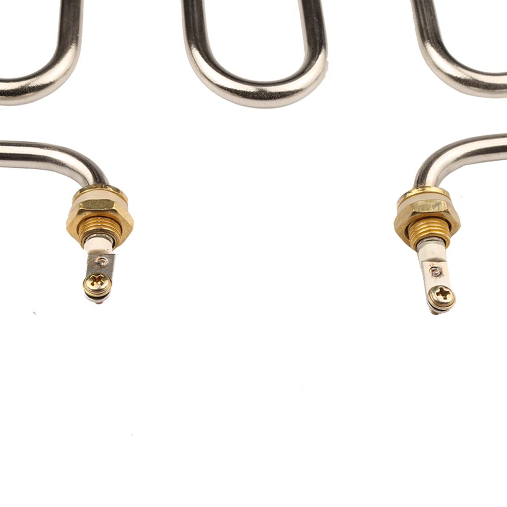 Food Grade SS304 4U Type Tubular Heater Element for Rice Steaming Cart Heater U-Shape Heating Element 4U Liquid Heating Pipe