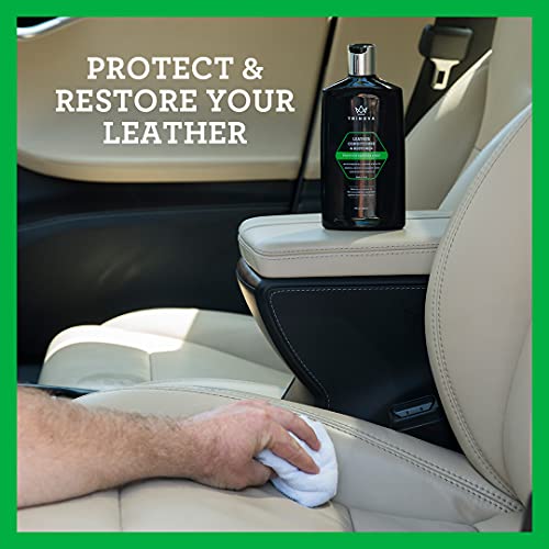 TriNova Leather Conditioner and Restorer with Water Repellent Formula, 8 fl oz