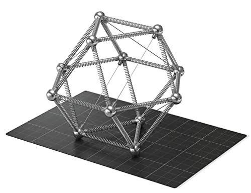 Mola Structural Kit 1 | Magnetic Modular Kit for Engineering and Architecture Education | 122 Pieces + Practical Guide