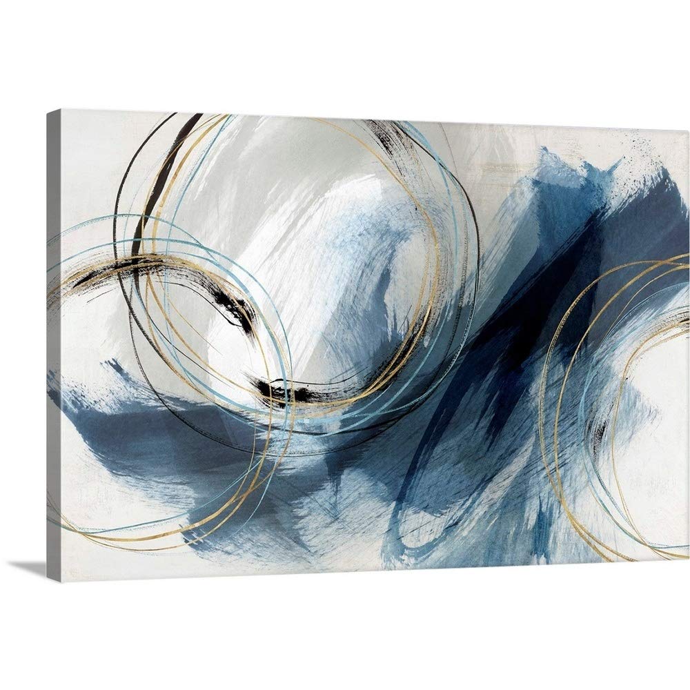 CANVAS ON DEMAND Detour Canvas Wall Art Print by Isabelle Z, Contemporary,abstract, Home Decor, Artwork, 36"x24"